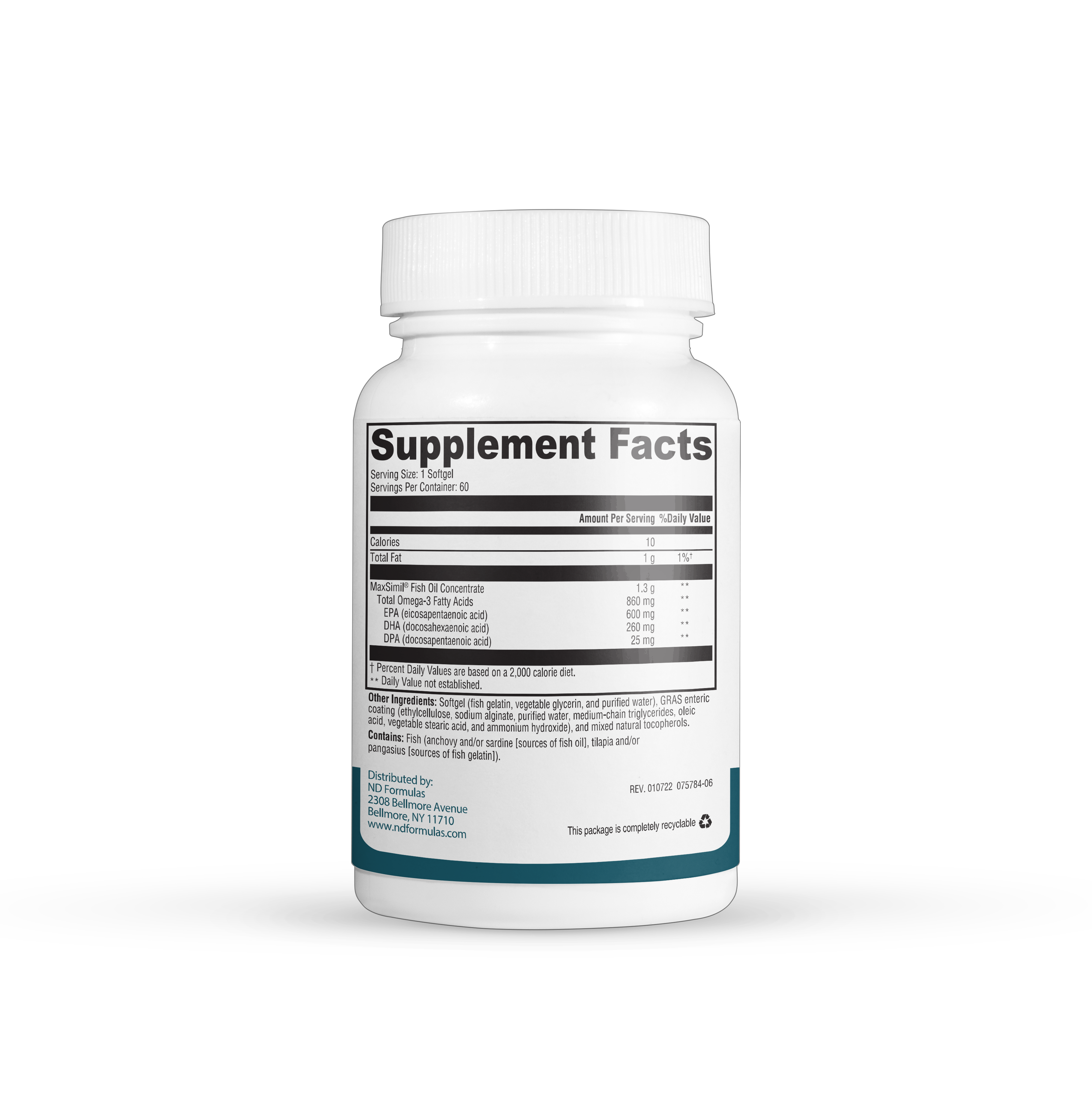 EFA Mono Supreme — Best Fish Oil Supplement | ND Formulas