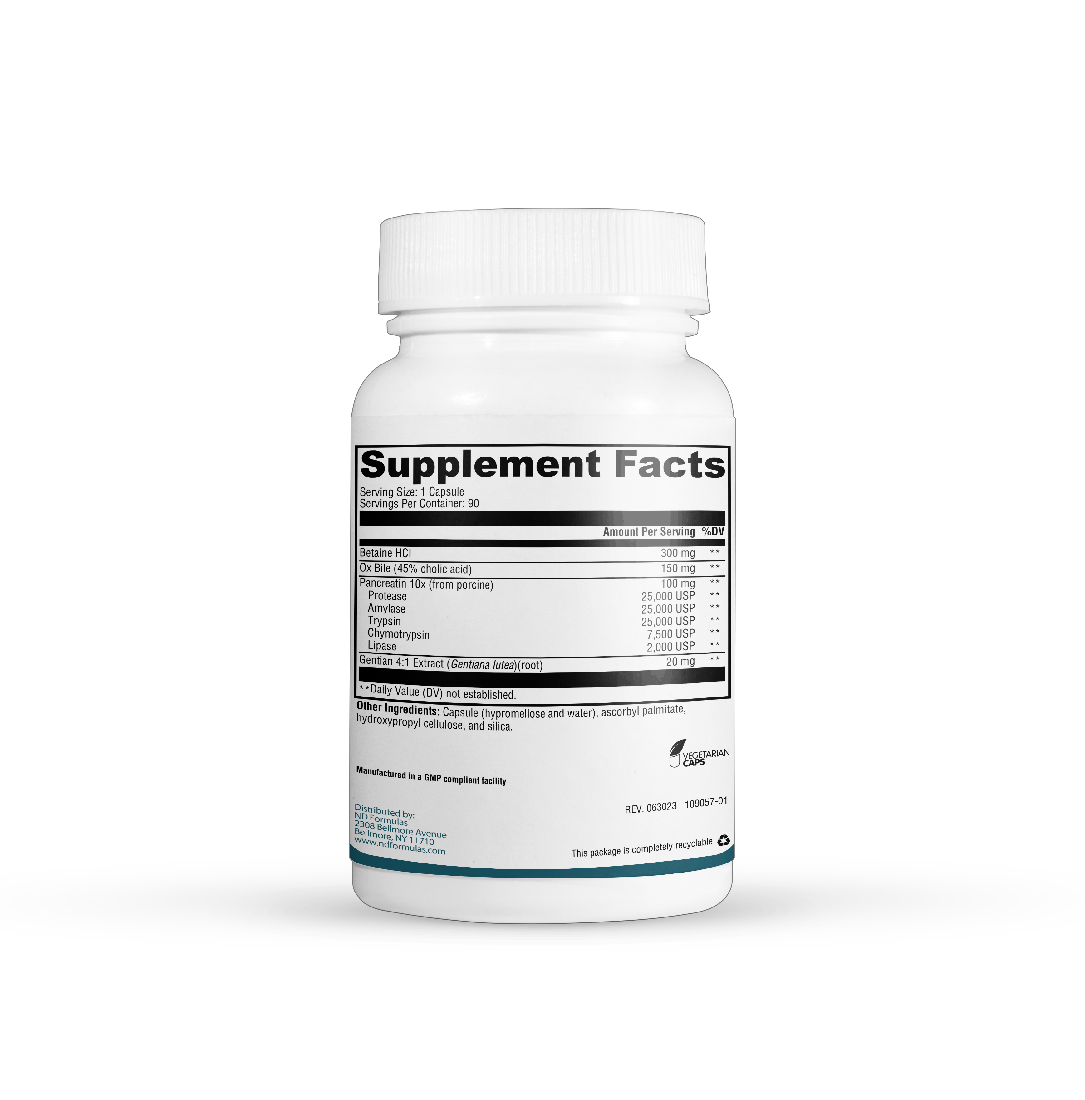 HCL Digest — HCL Supplement | ND Formulas