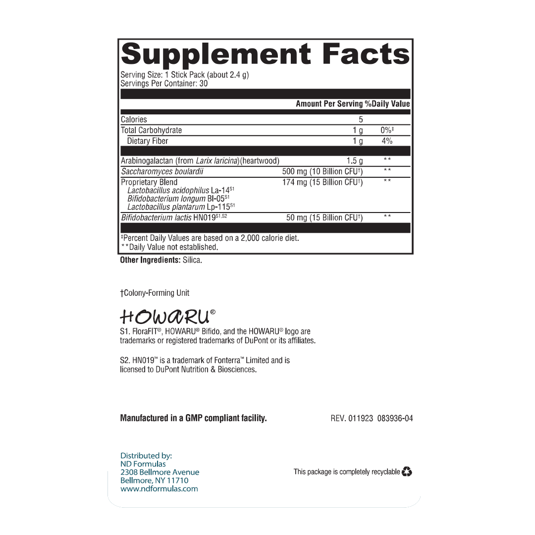 Probiotic Max Powder — Best Prebiotic and Probiotic | ND Formulas